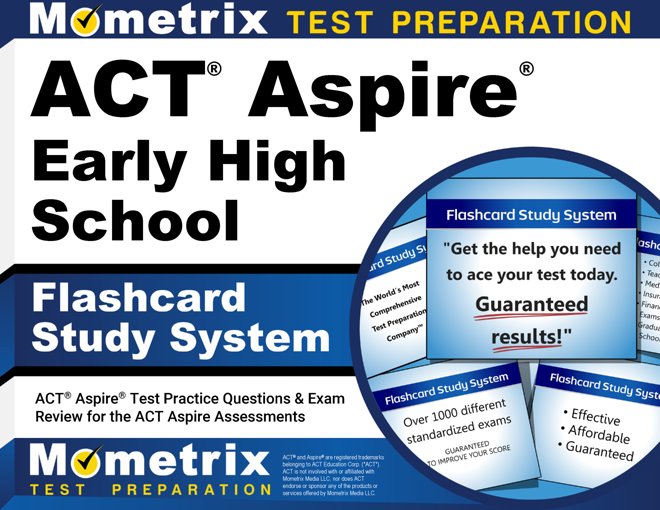 ACT Aspire Early High School Test Flashcards [with ACT Aspire Practice ...