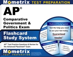 AP Comparative Government & Politics Test Flashcards [with AP Practice ...