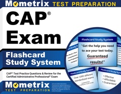 CAP Test Flashcards [with CAP Practice Questions]