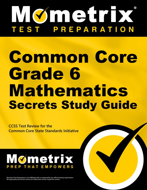 CCSS Study Guide & Practice Test [Prepare for the Common Core Grade 6 ...