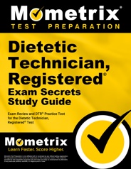 DTR Study Guide & Practice Test [Prepare for the Dietetic Technician ...
