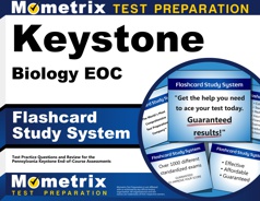 Keystone Biology EOC Test Flashcards [with Keystone EOC Practice Questions]
