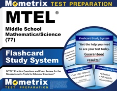 MTEL Middle School Mathematics/Science (77) Test Flashcards [with MTEL ...