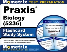 Praxis Biology (5236) Test Flashcards [with Praxis Practice Questions]