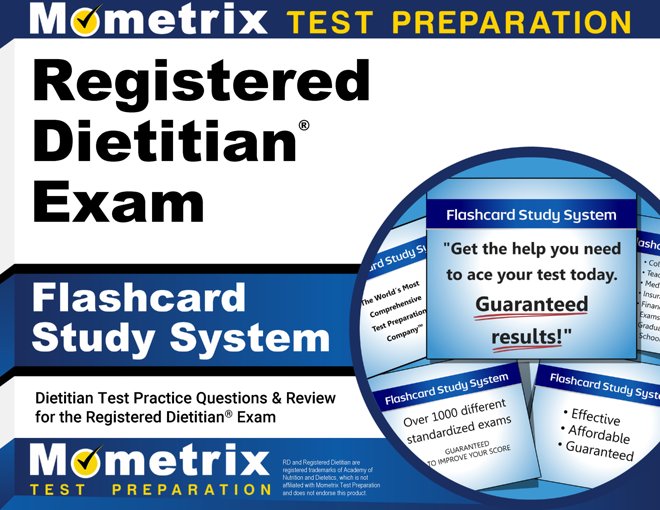 Registered Dietitian Exam Flashcards [with RD Practice Questions]