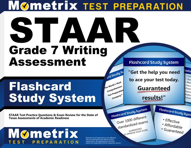 STAAR Grade 7 Writing Assessment Flashcards [with STAAR Practice Questions]