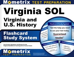 Virginia SOL Virginia and U.S. History Test Flashcards [with SOL ...